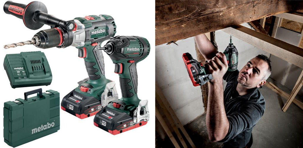 Metabo Combi Drill & Impact Driver Set - Kelvin Power Tools Blog ...