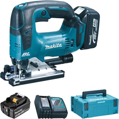 Makita DJV182RMJ 18V Brushless Jigsaw with 2x 4Ah Batteries