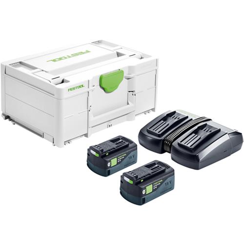 Festool Energy Set (2x 18V 5Ah Bluetooth + TCL 6 DUO)