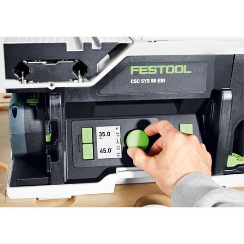 Festool CSC SYS 50 18V Table Saw (2x 5Ah) - with Digital Display 577375