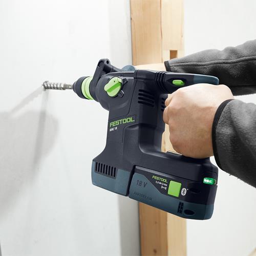 Festool KHC18 18V 2.6J 26mm SDS Drill (Plus Version - 2x 5Ah) 577449 ...