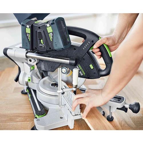 Festool KSC 60 KAPEX 18V 216mm Mitre Saw (2x 8Ah)