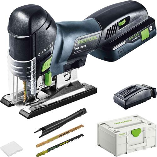 Festool PSC 420 Carvex 18V Brushless Jigsaw (1x 4Ah High-power) 576526