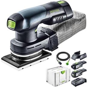 Festool & Bosch Cordless 18V Sanders - Orbital, Random Orbit, Delta