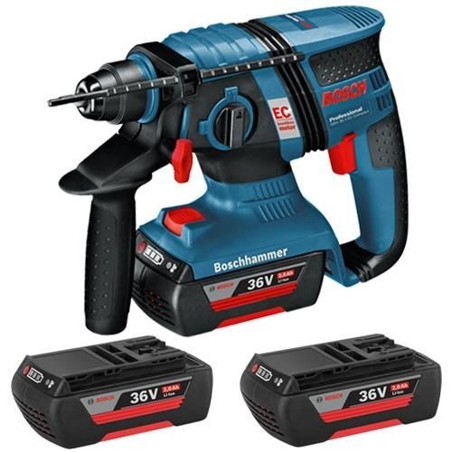 Bosch GBH 36 V-EC Compact Brushless 36v SDS-Plus Drill (3x 2Ah)