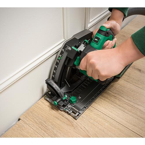 Hikoki Plunge Saw Kit (C3606DPA, 2x 2.5Ah MultiVolt, 2x 1.6m Rails)