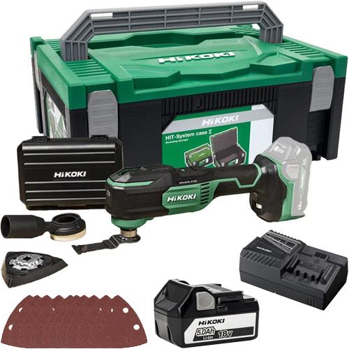 Hikoki CV18DA 18V Brushless Multi-tool (1x 5Ah Battery)