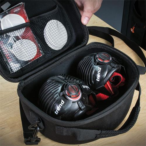 Trend Air Stealth P3R Half Mask Kit with Storage Case (Small/Medium) Trend